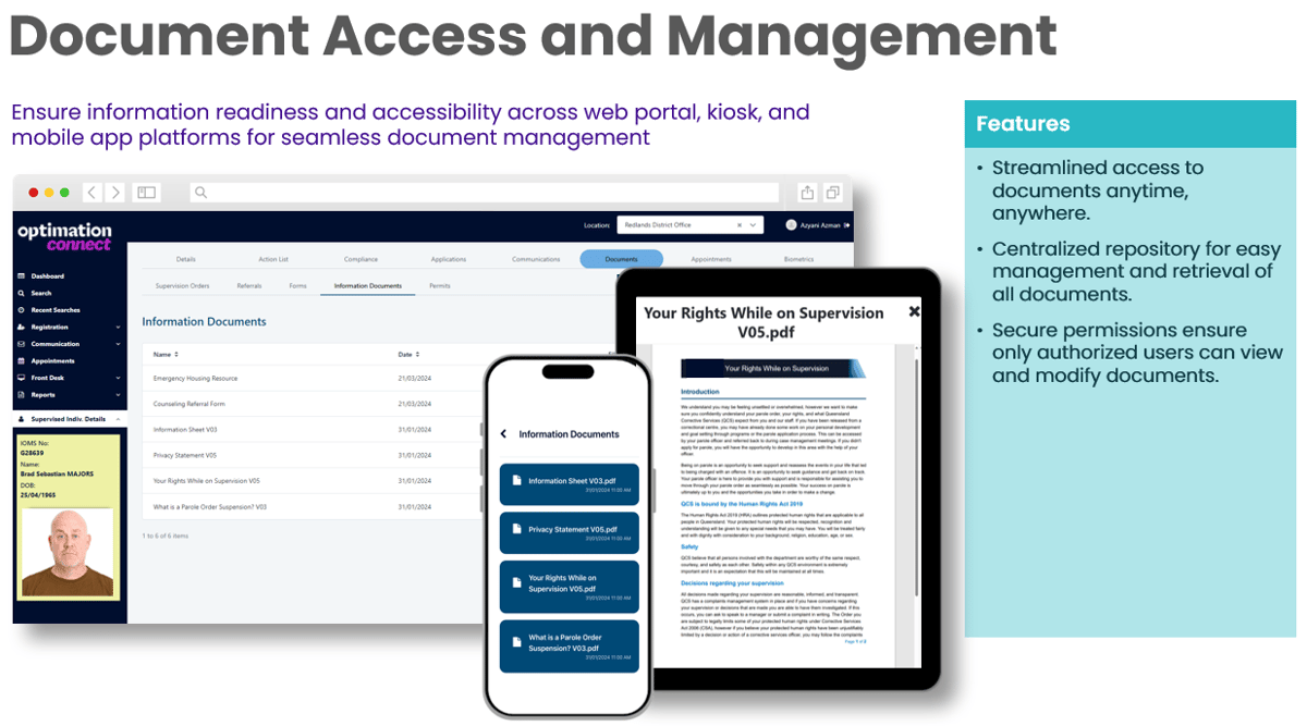 Optimation Connect - Transforming Rehabilitation in the Community